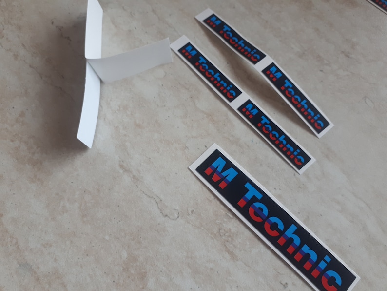 Sticker for Bmw E30 M Technic Black Body Kit Decal E24 E28 - Etsy