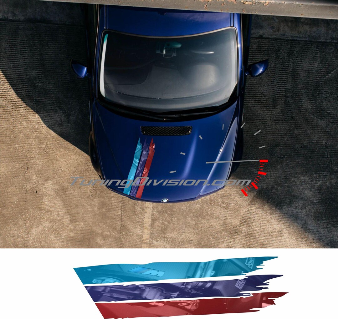 BMW E46 S54 Flag Engine for BMW E46 M3 Sticker Evo Sticker Brushed ...