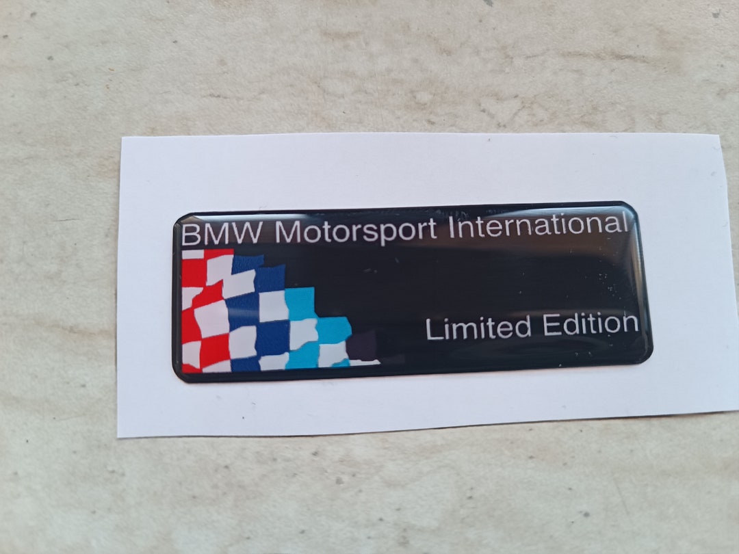 Badge Limited Edition LTW Flag Badge E36 E46 X6 X5 E34 E39 Sticker M3 ...
