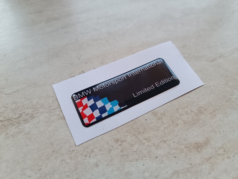 Badge Limited Edition LTW Flag Badge E36 E46 X6 X5 E34 E39 Sticker M3 ...