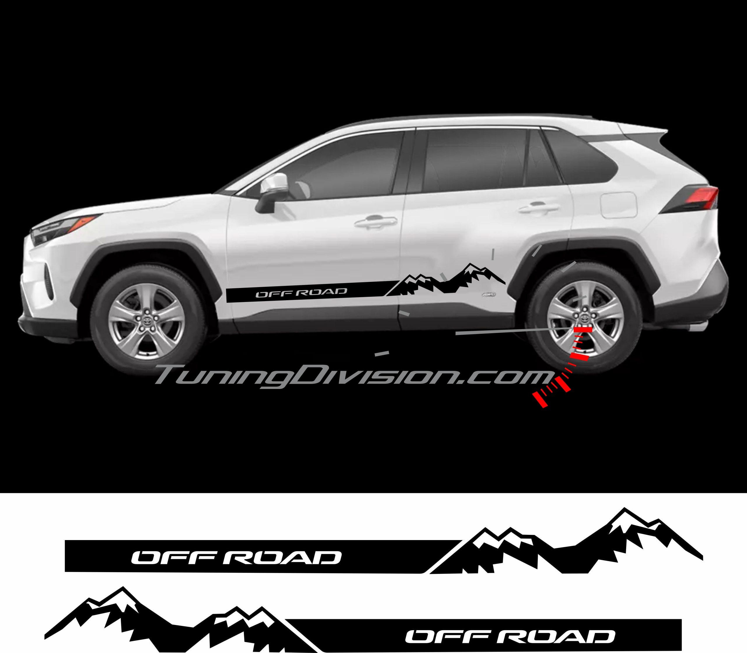 Off Road Sticker Side Stripe Sticker Mountain Sticker Universal Sticker ...