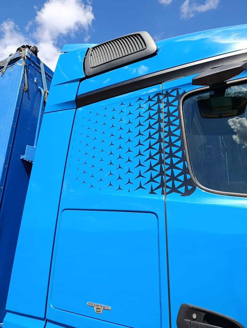 Sticker for Mercedes Actros Shuriken Side Sticker - Etsy
