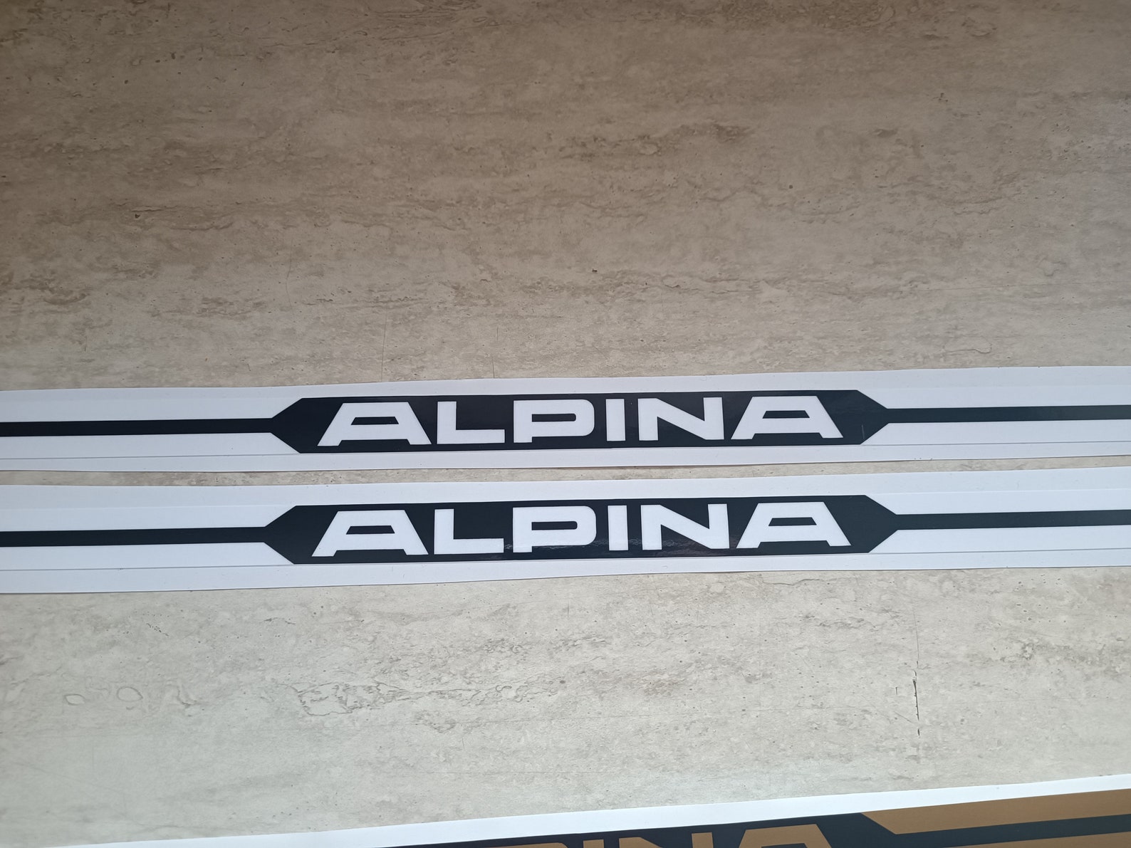 Sticker for Alpina Door Sill Stickers C2 2.7 B3 B6 All E30 3.5 M20 S14 ...