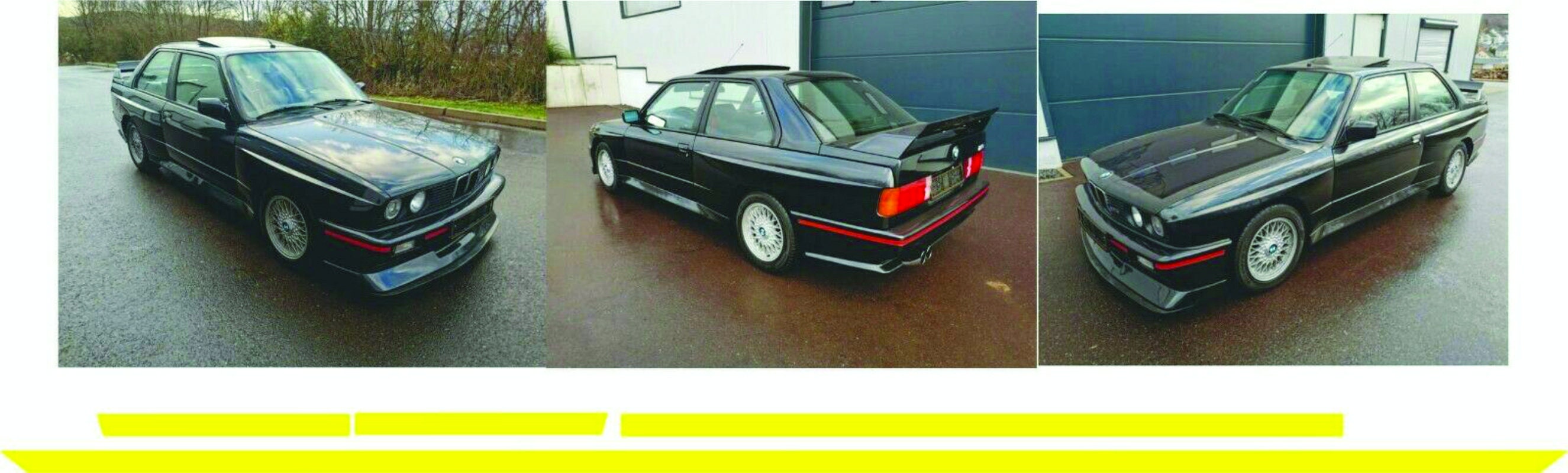 Sticker for Bmw E30 M3 Sticcker Bumper Sticker E30 Stripe S14b25 ...