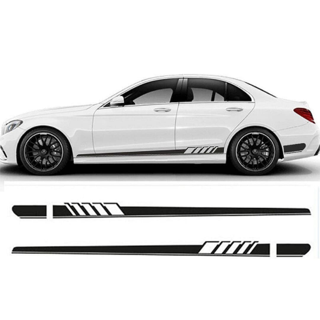 Sticker Stripe for Mercedes Sticker W203 W204 C63 S63 for ALL AMG ...