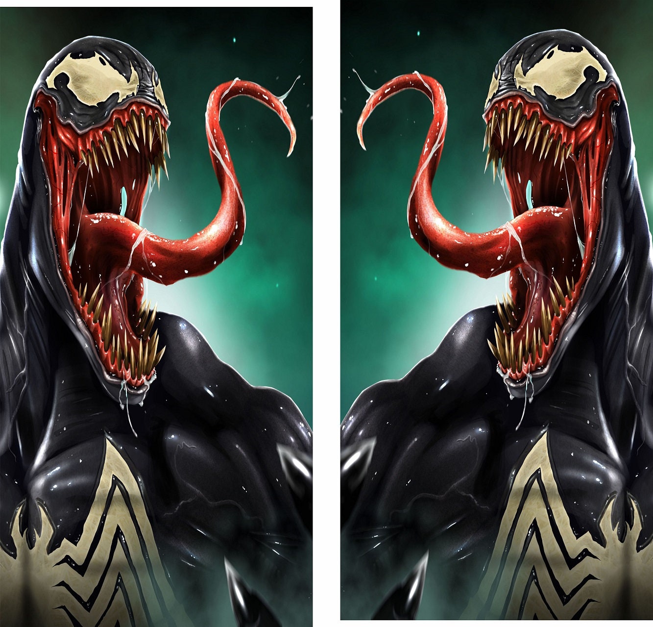 Venom Sticker B Pillar Sticker Sticker Universal Sticker - Etsy