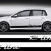 VW R Line R Line R-line Sticker Side Stripe Universal Sticker VW Golf ...
