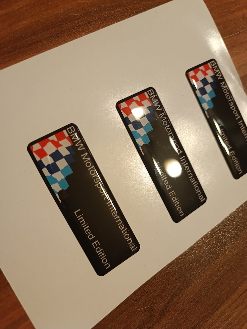 Badge Limited Edition LTW Flag Badge E36 E46 X6 X5 E34 E39 Sticker M3 ...