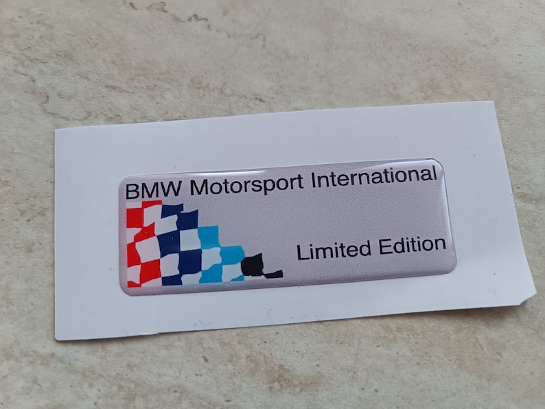Badge Limited Edition LTW Flag Badge E36 E46 X6 X5 E34 E39 Sticker M3 ...