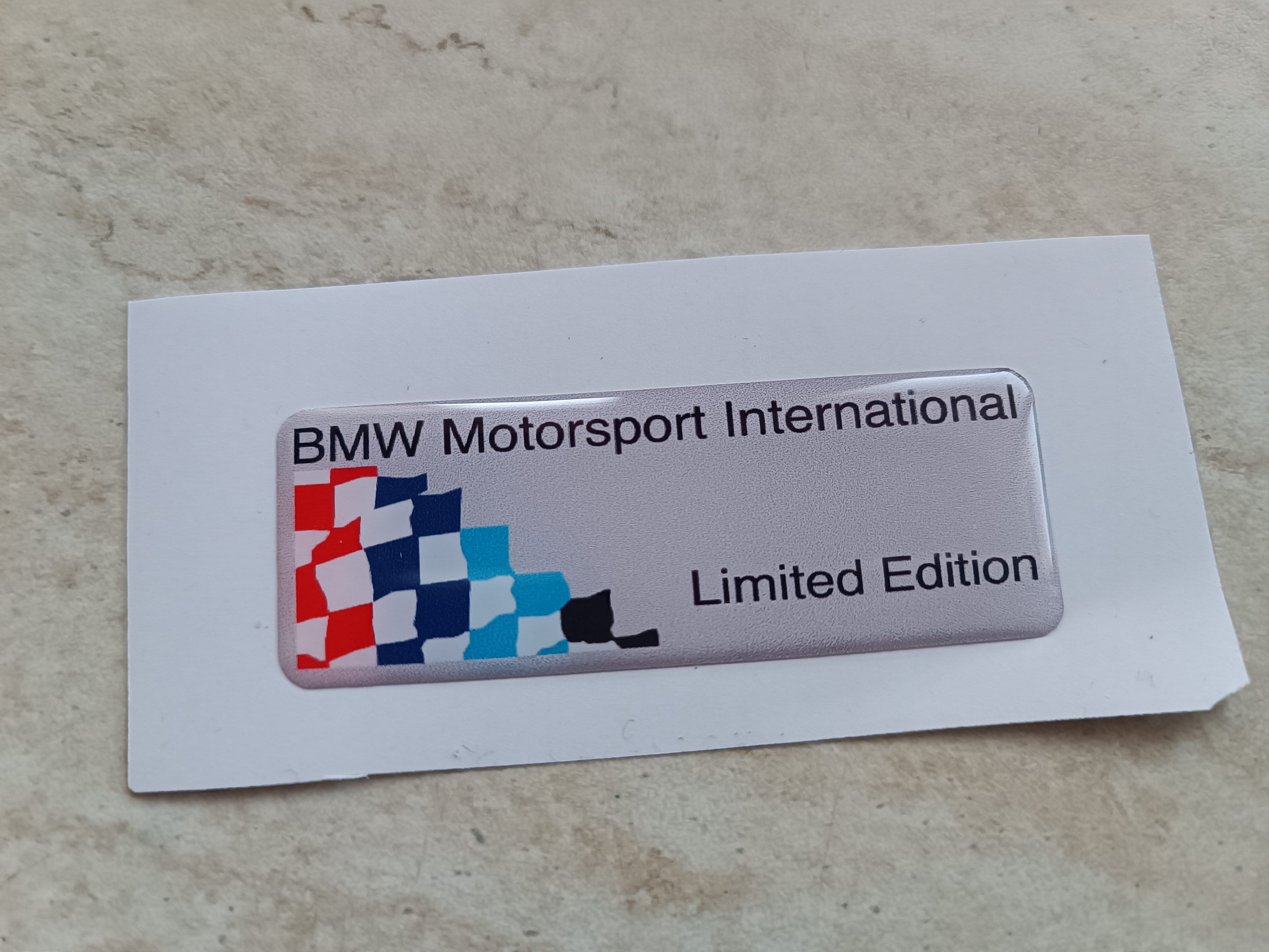 Badge Limited Edition LTW Flag Badge E36 E46 X6 X5 E34 E39 Sticker M3 ...