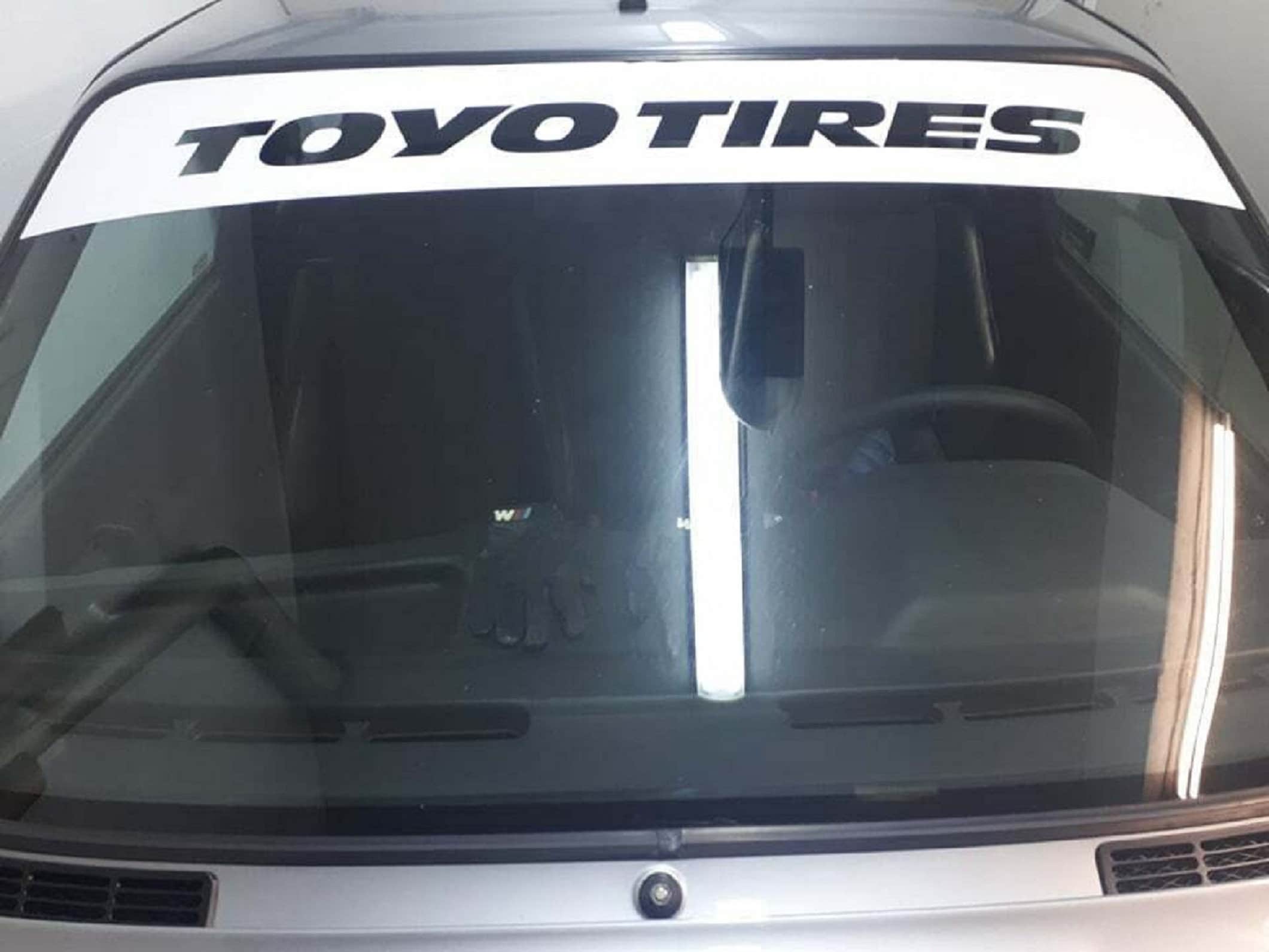 Sticker for Toyo Tires Front Screen Sticker Universal Sticker for BMW ...