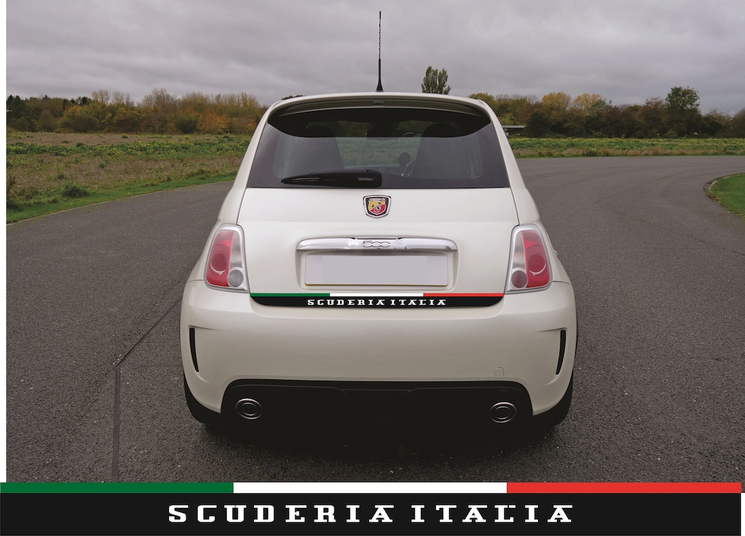 Sticker Scuderia Italia for Fiat Abarth Sticker Fiat Sticker Abarth 595 ...