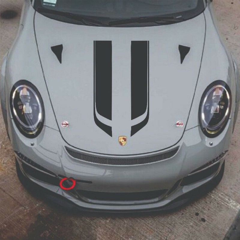 Porsche Hood Decal - Etsy