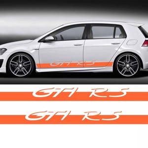 VW GTI Rs Sticker Side Stripe Universal Sticker VW Golf Passat Arteon ...