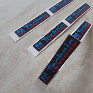 Sticker for Bmw E30 M Technic Black Body Kit Decal E24 E28 Original M ...