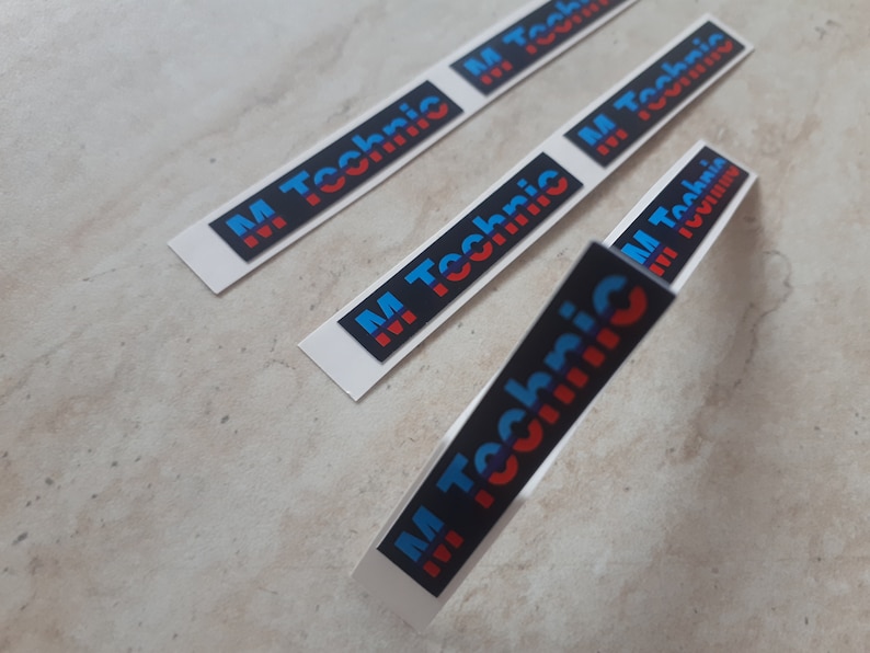 Sticker for Bmw E30 M Technic Black Body Kit Decal E24 E28 - Etsy