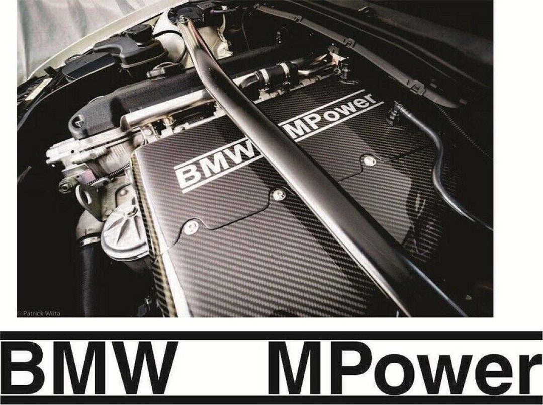 Sticker M Power for BMW E46 CSL Airbox ONLY!! Airbox Sticker Bmw Airbox ...