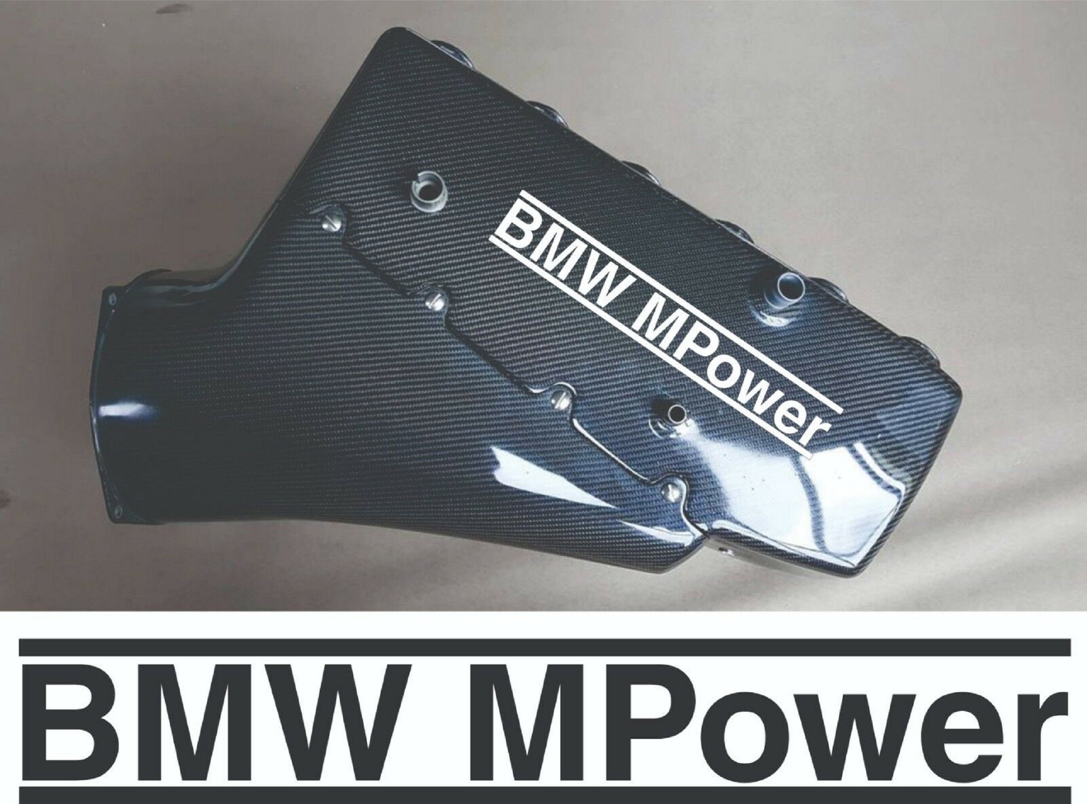 Sticker M Power for BMW E46 E30 M3 Airbox Sticker E92 M3 M5 M6 E39 S62 ...