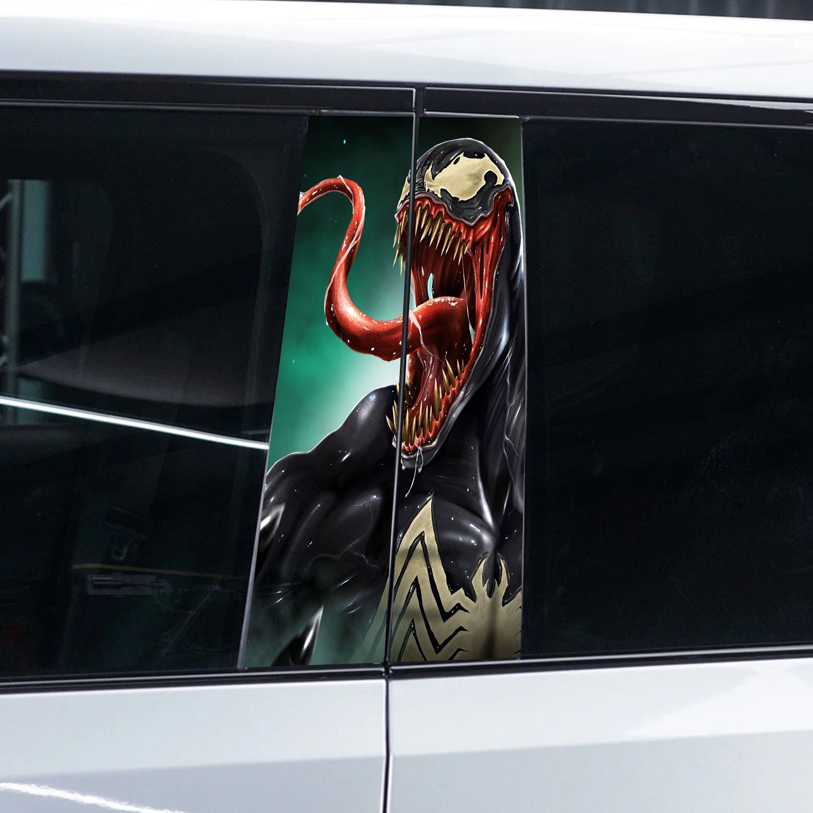 Venom Sticker B Pillar Sticker Sticker Universal Sticker - Etsy