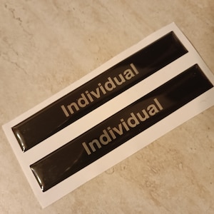 Individual Badge for BMW E36 E39 M5sticker M3 S50b30 S50B32 M52B30 ...