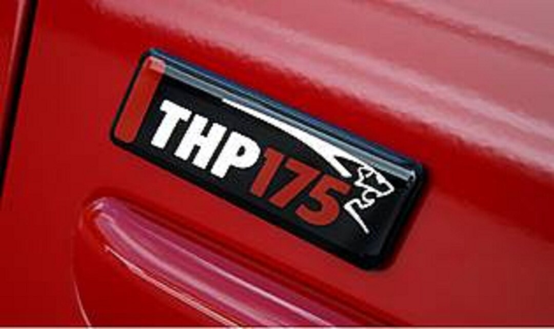 THP 175 Badges THP175 Badges Fit on Peugeot 207 Gti - GT 1.6 Turbo 207 ...
