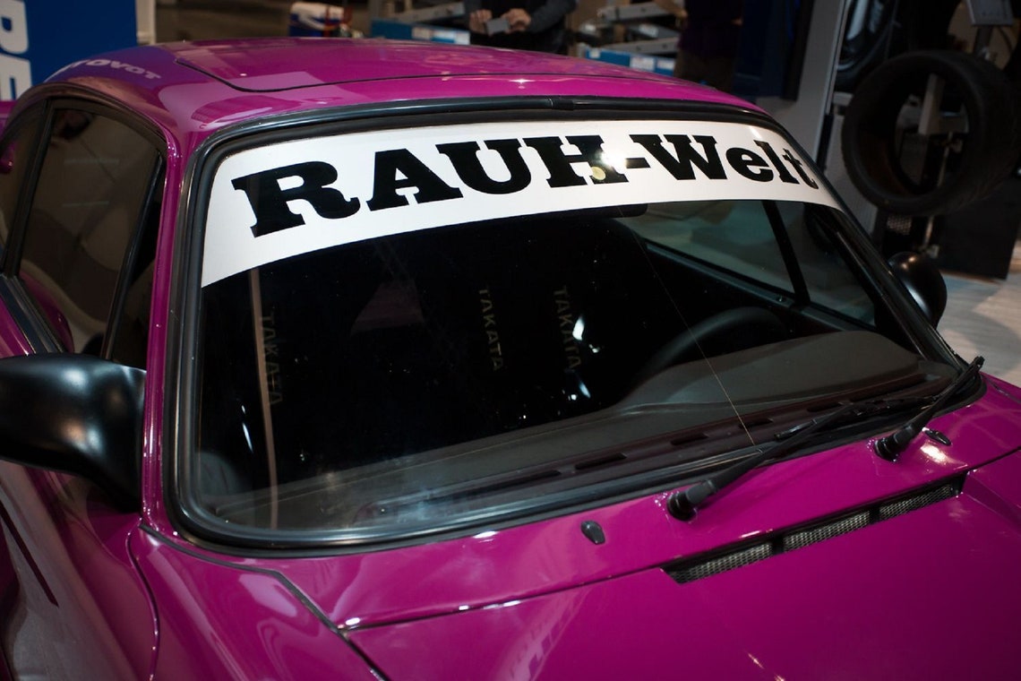 Sticker RAUH Welt pour Porsche Sticker RWB RAUH-Welt sticker Aufkleber ...