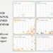 2025-2026 Botanical Calendar: Editable Printable, A4 & US Letter (PDF ...