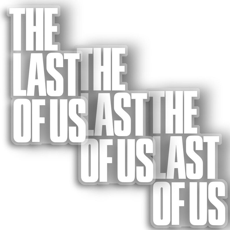 TLOU Logo Vinyl Stickers - Etsy