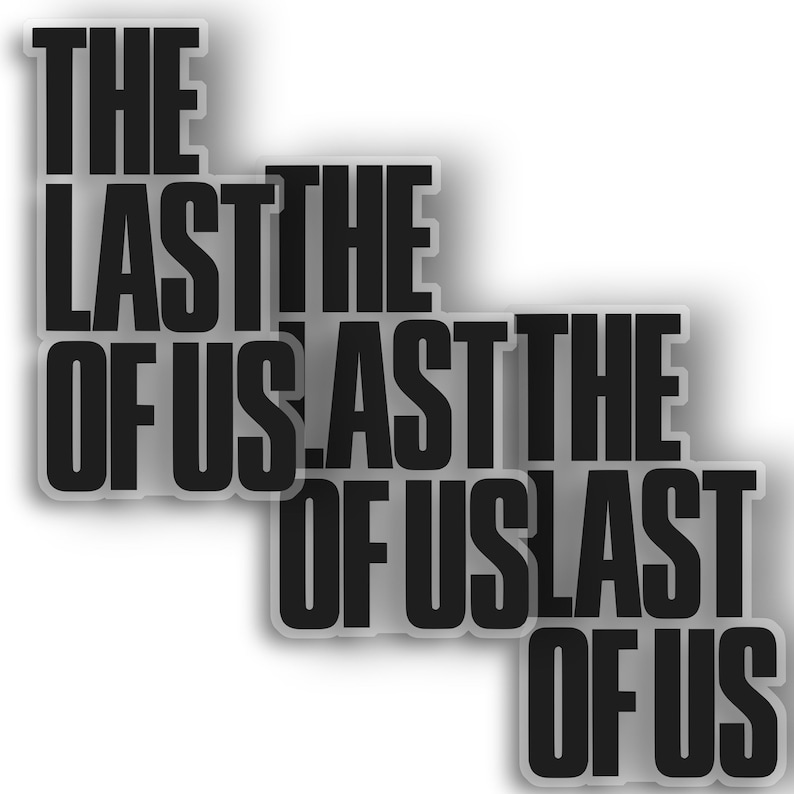TLOU Logo Vinyl Stickers - Etsy
