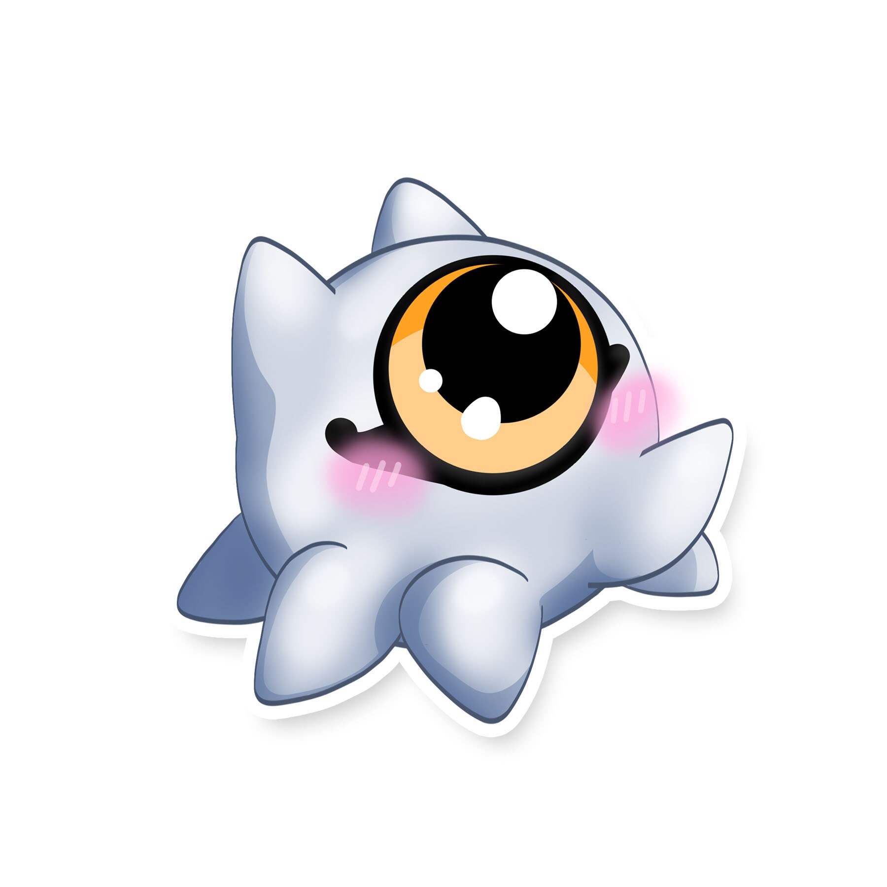 Digimon y2kline Vinyl Stickers Kuramon, Tsumemon & Keramon - Etsy Canada