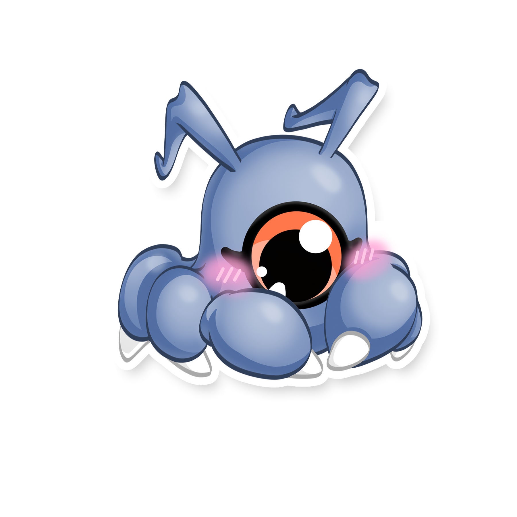 Digimon y2kline Vinyl Stickers Kuramon - Etsy Canada