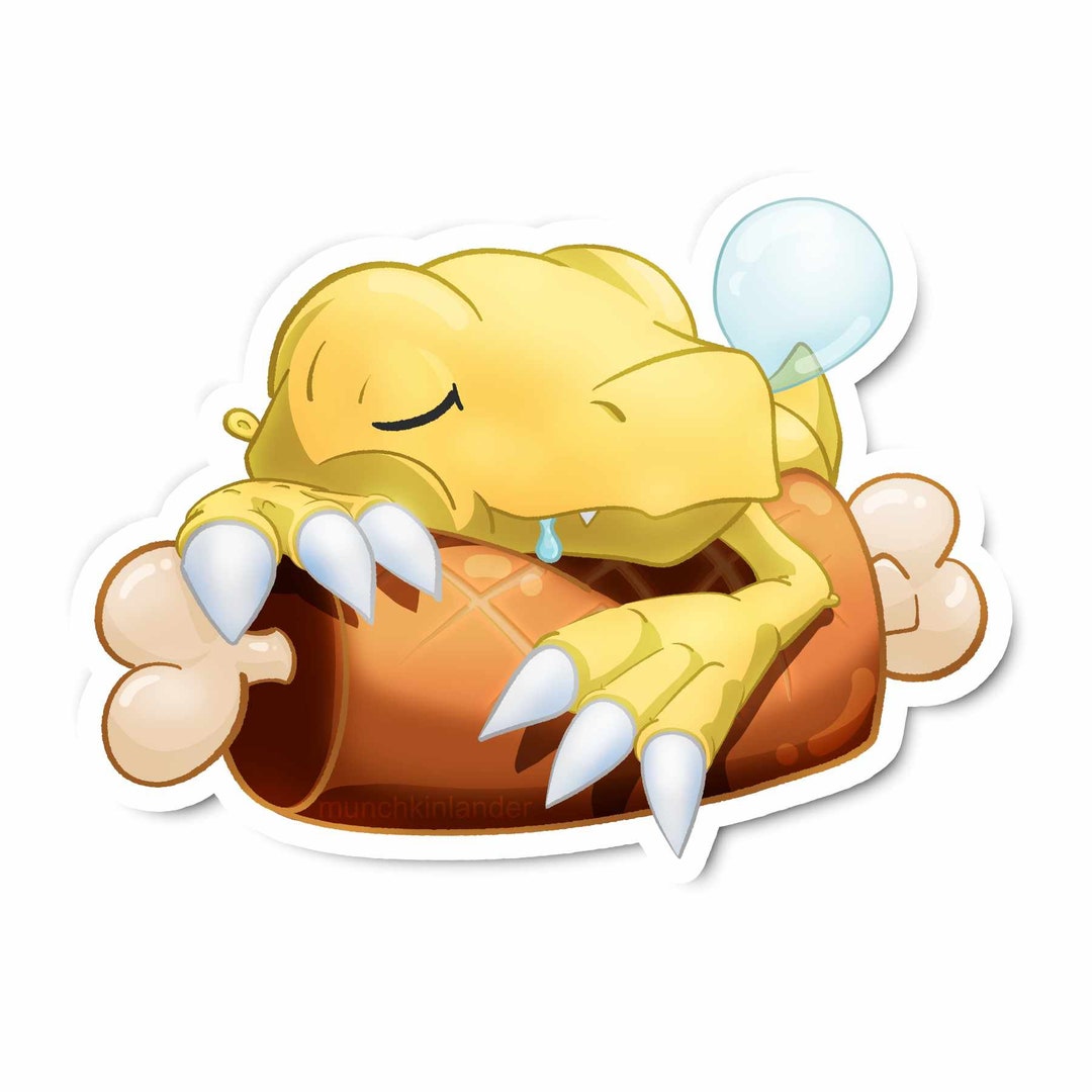 Digimon Agumon Vinyl Sticker - Etsy