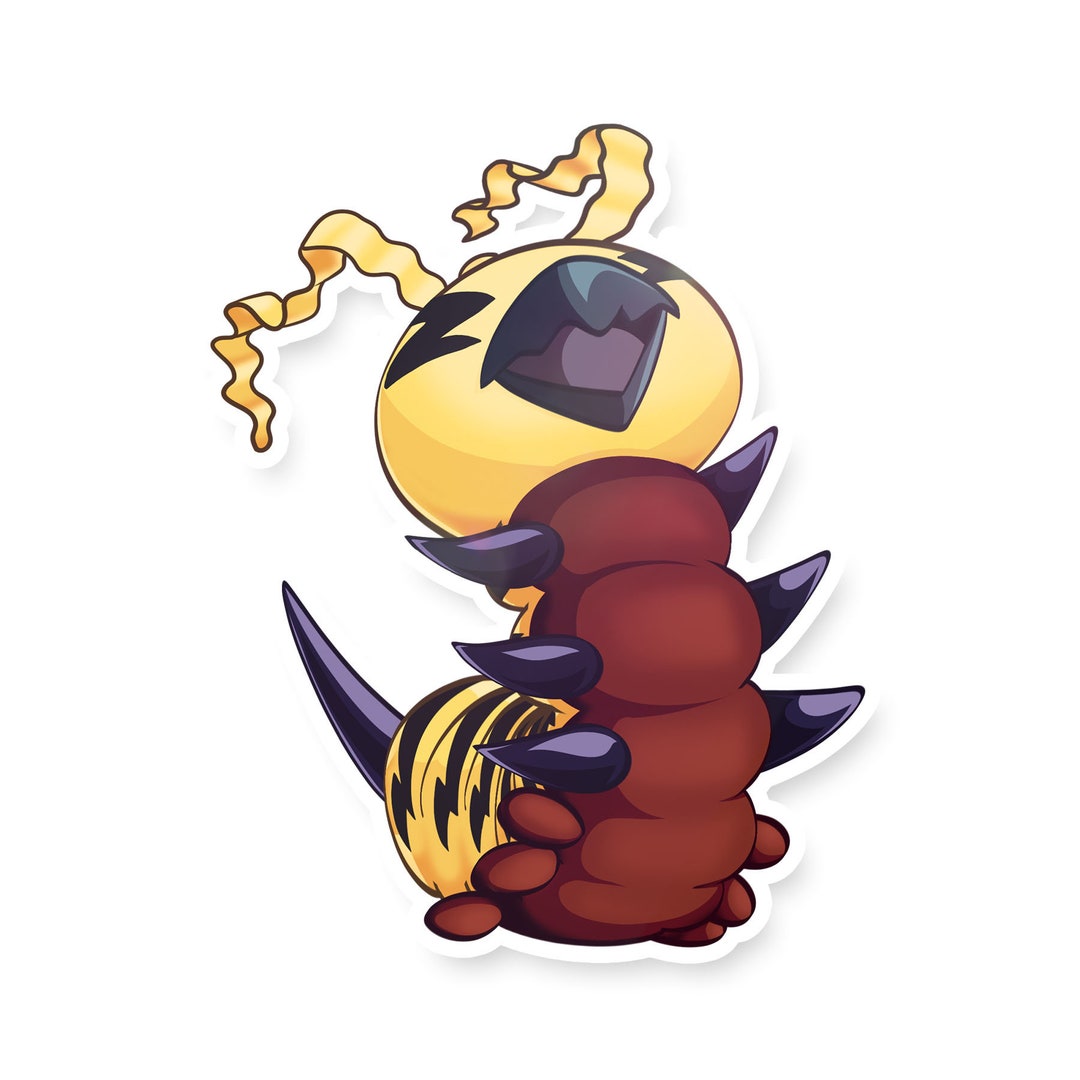 Digimon Kunemon Vinyl Sticker - Etsy