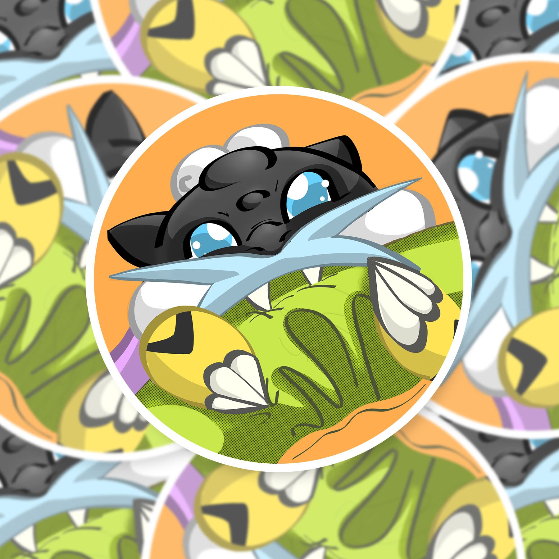 Pokemon Baby Raikou Vinyl Sticker Cute Sticker Die Cut Sticker Anime ...