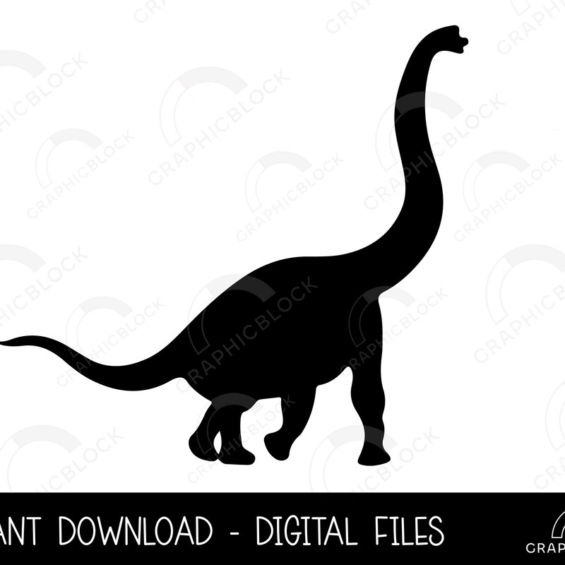 Brachiosaurus Template - Etsy UK