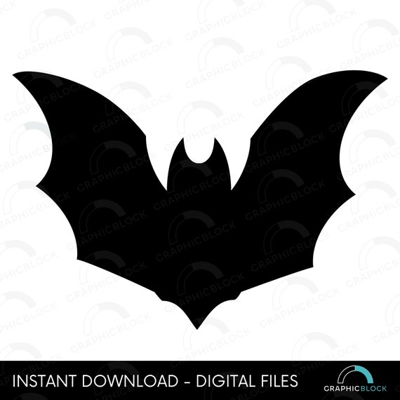 Bat Clipart Outline