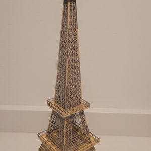 Eiffel Tower - Laser Cut - Etsy