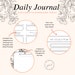 Daily Journal Printable, Daily Journal PDF, Gratitude Journal ...