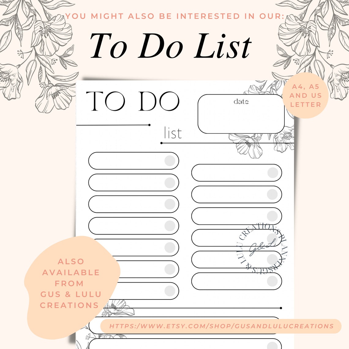 Daily Journal Printable, Daily Journal PDF, Gratitude Journal ...