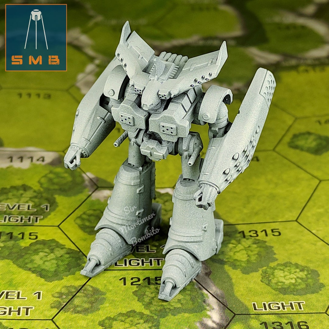 Battletech, Mechwarrior Crusader Japanese Style Sir Mortimer Bombito ...