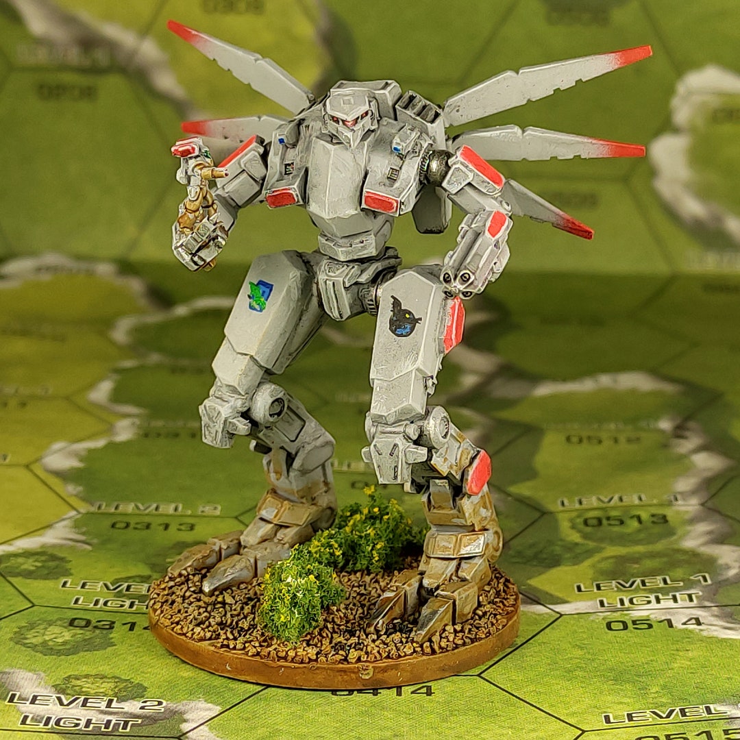 Battletech Mechwarrior Miniatures SHRK alternate Shrike Sir - Etsy