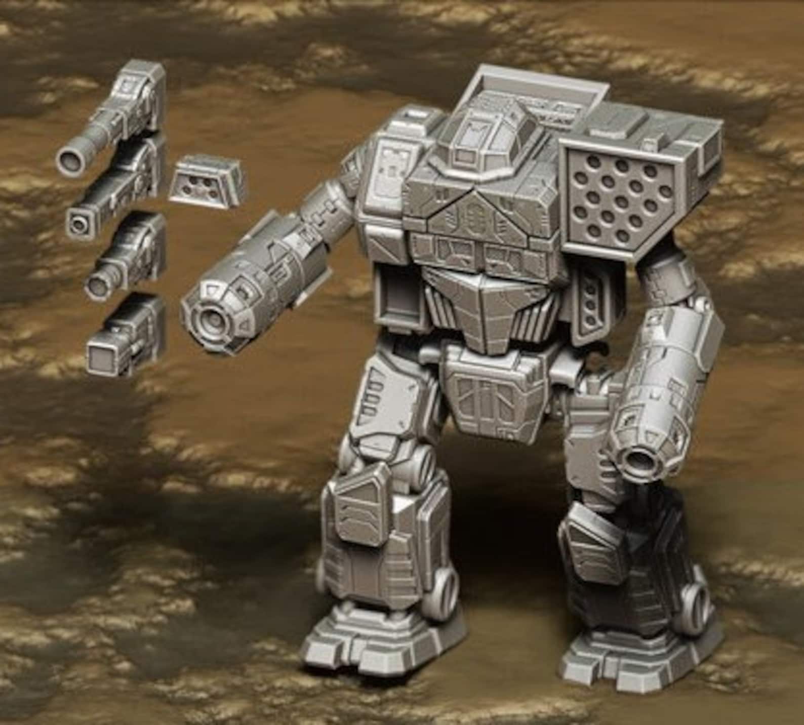 Battletech, Mechwarrior Miniatures the Brick Tamland Heavy Mecha orion ...