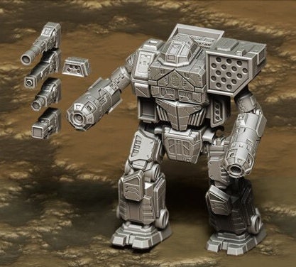 Battletech, Mechwarrior Miniatures the Brick Tamland Heavy Mecha orion ...