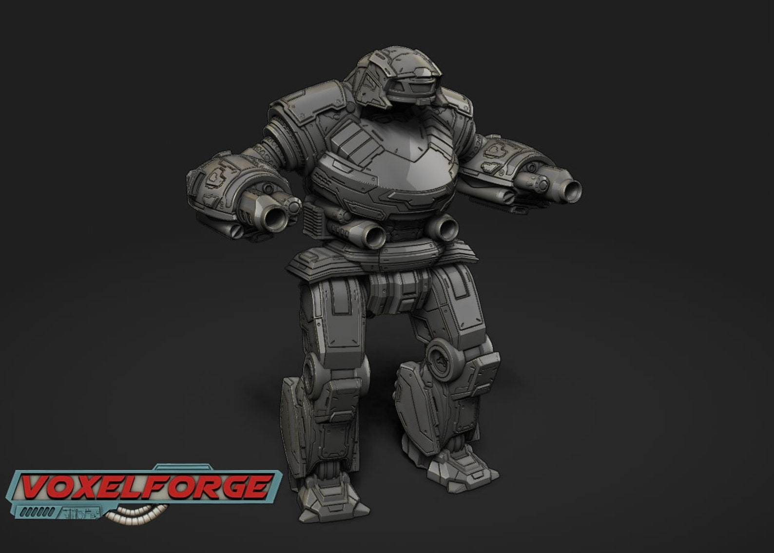 Battletech, Mechwarrior Miniatures Big Sir / Notzilla Assault Mech ...