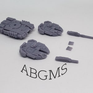 Battletech, Mechwarrior Miniatures Patton MBT complete Sir Mortimer ...
