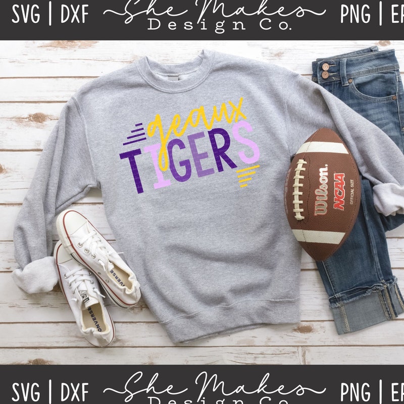 Lsu Tigers Svg File - Etsy