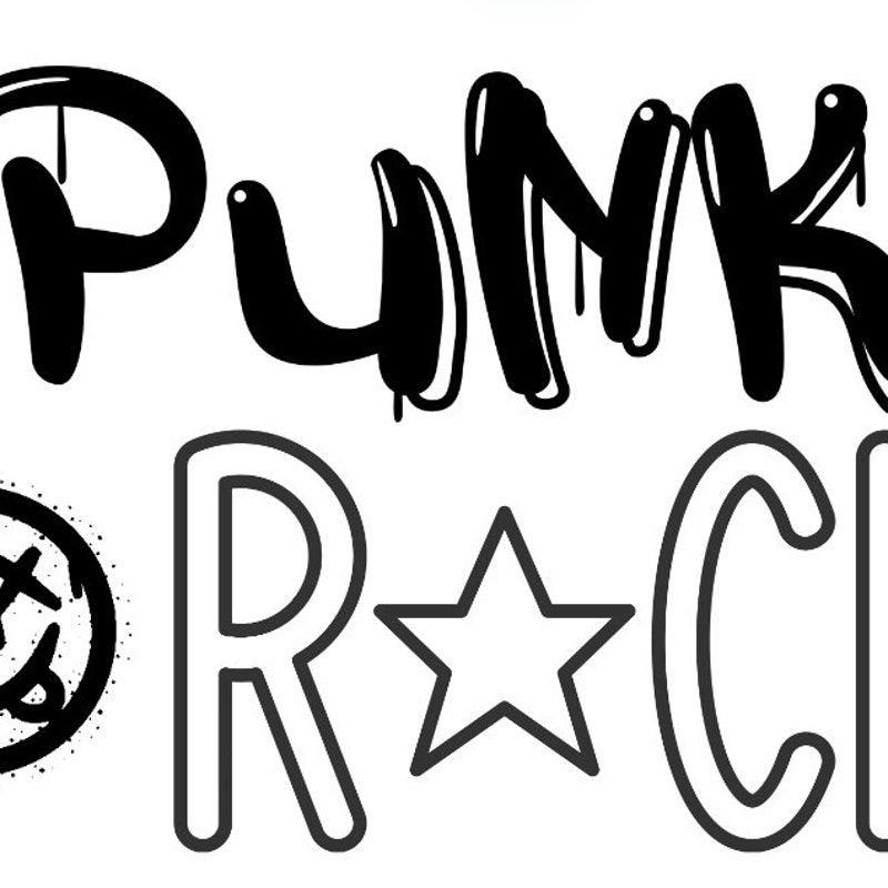 Punk Rock Art - Etsy