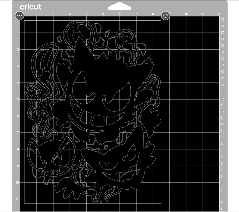 Pokemon Gengar Evolution SVG | Gengar SVG | Pokemon SVG | Digital Svg ...