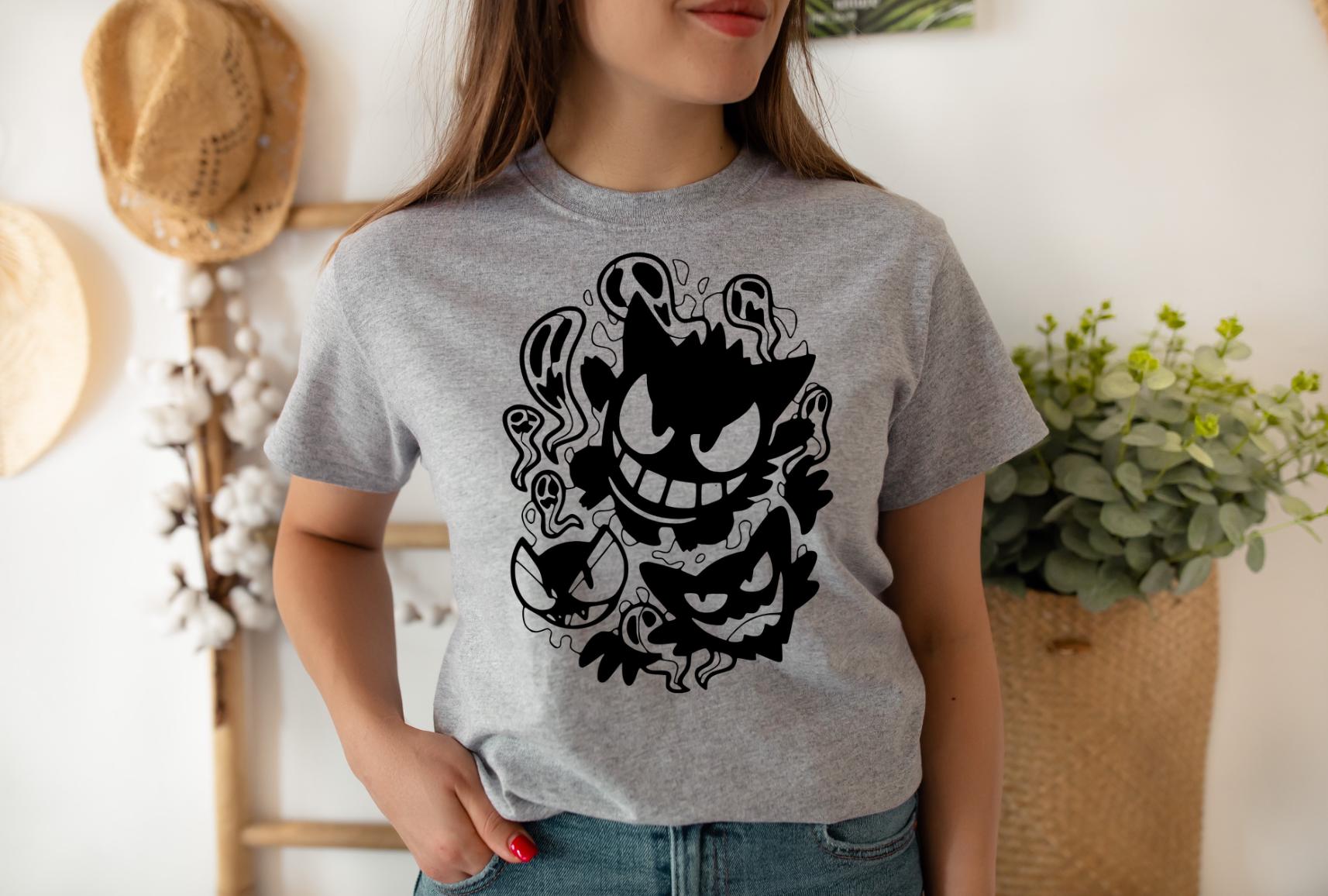 Pokemon Gengar Evolution SVG | Gengar SVG | Pokemon SVG | Digital Svg ...