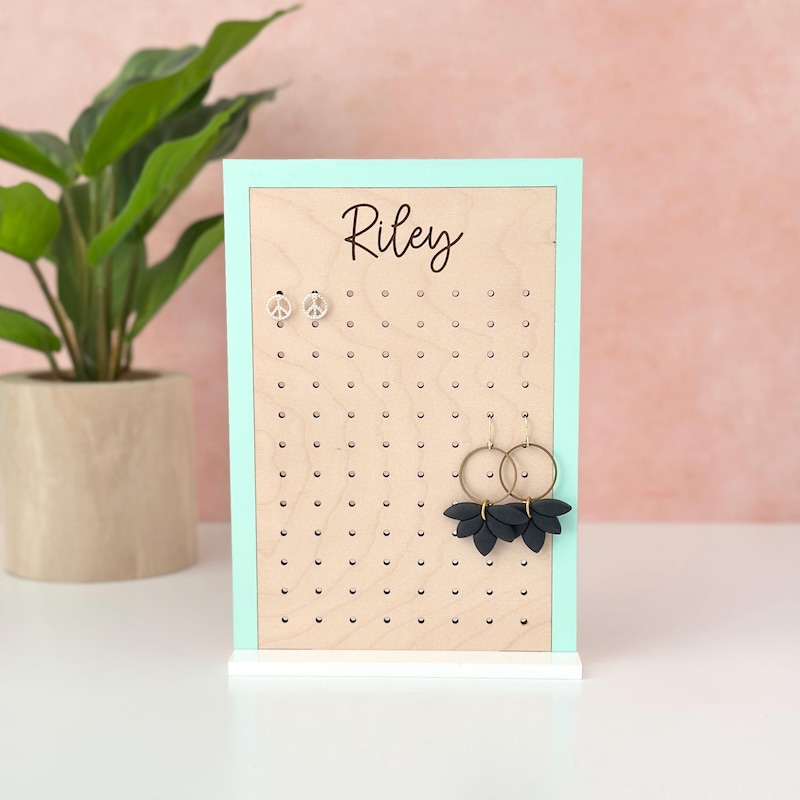 Stud Earring Holder - Etsy